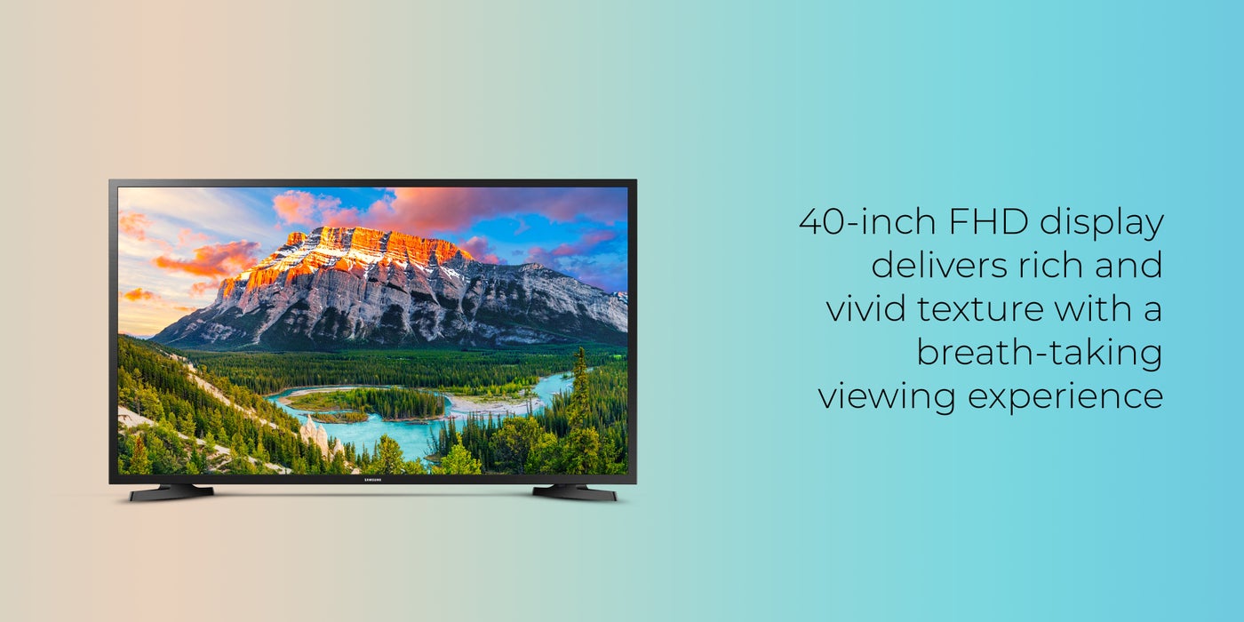 Samsung 40-Inch Full HD Smart TV UA40N5300A Black UAE | Dubai, Abu Dhabi