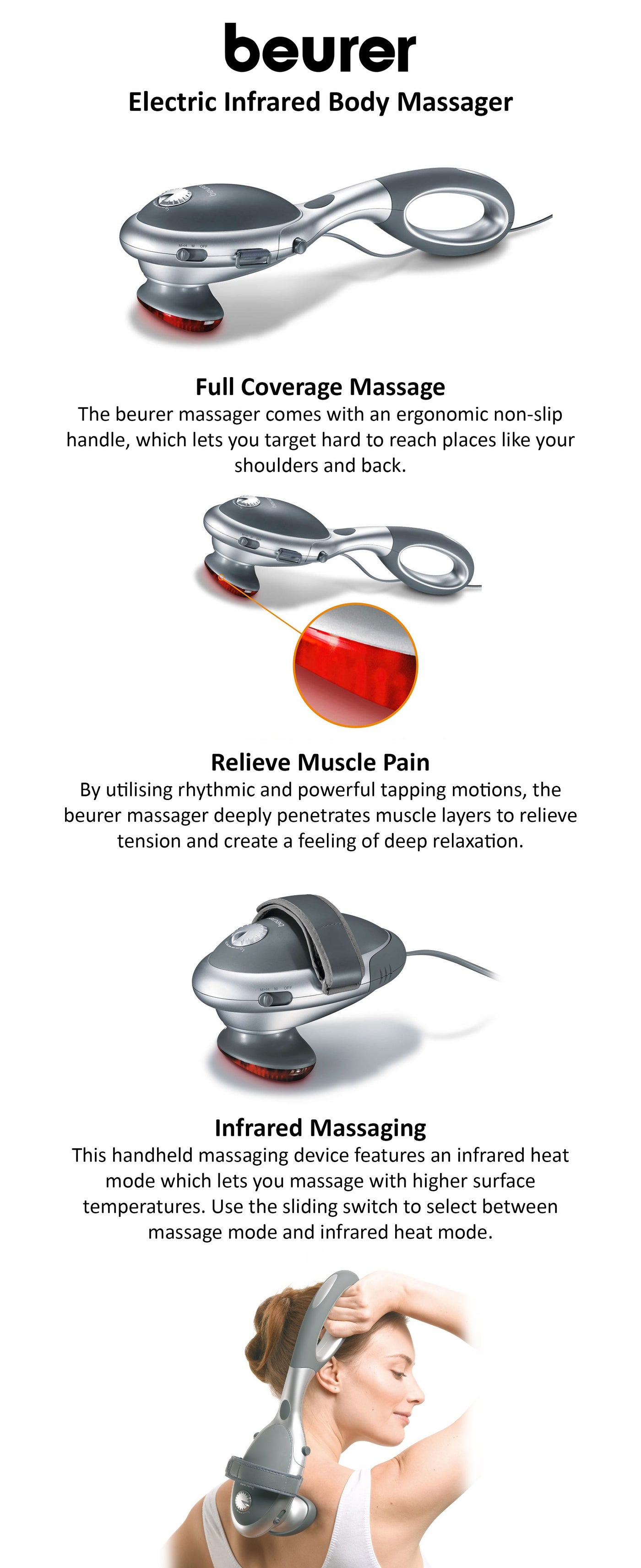 Beurer MG 70 Infrared Massager Egypt | Cairo, Giza