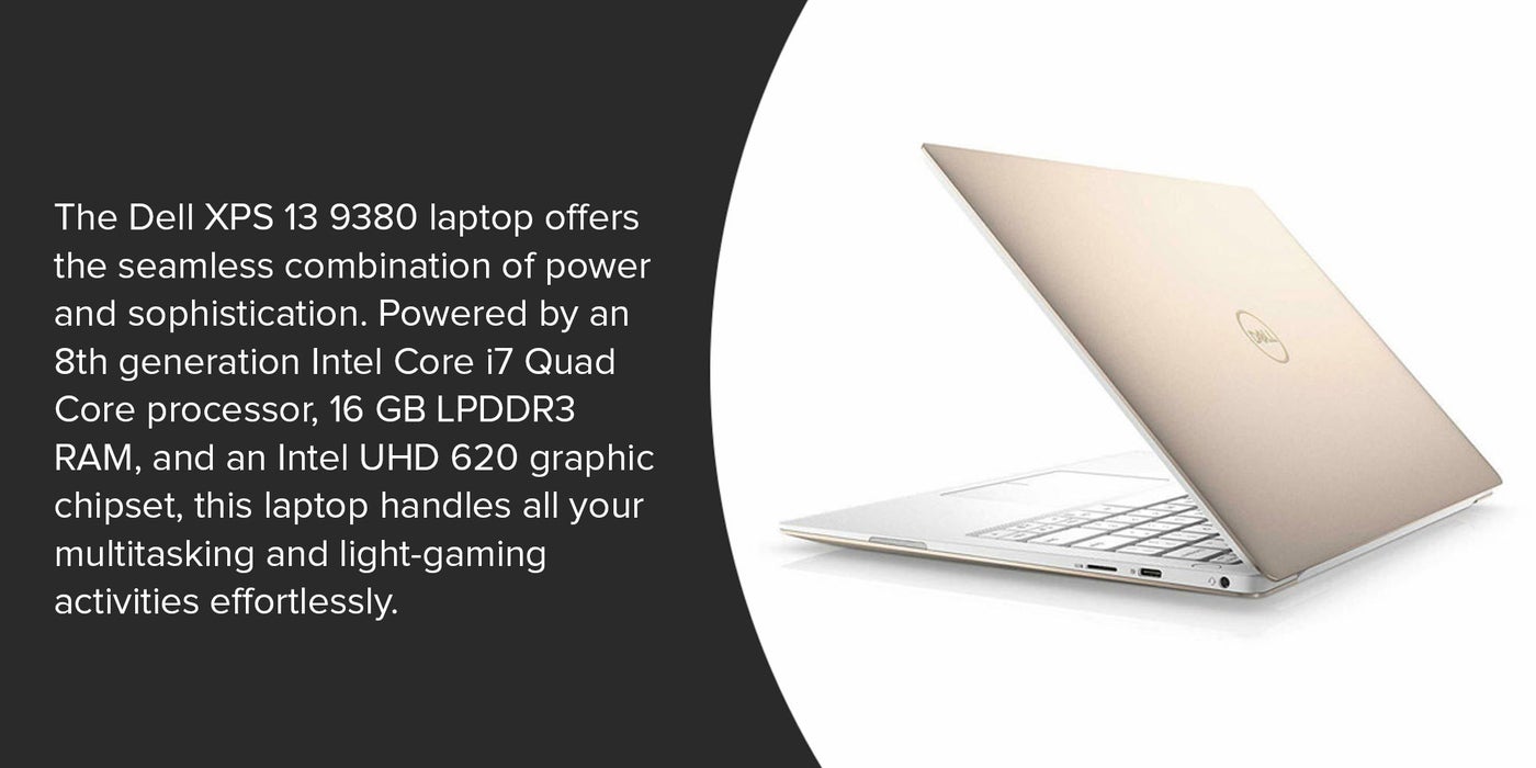 DELL XPS 13 9380 Laptop With 13.3-Inch UHD Display, Core i7 Processor ...