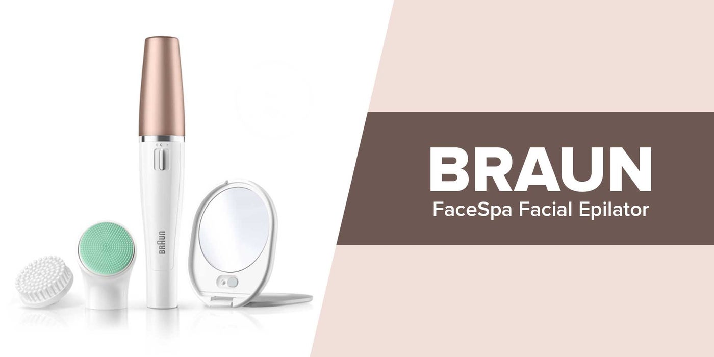 BRAUN FaceSpa Facial Epilator White/Bronze KSA | Riyadh, Jeddah