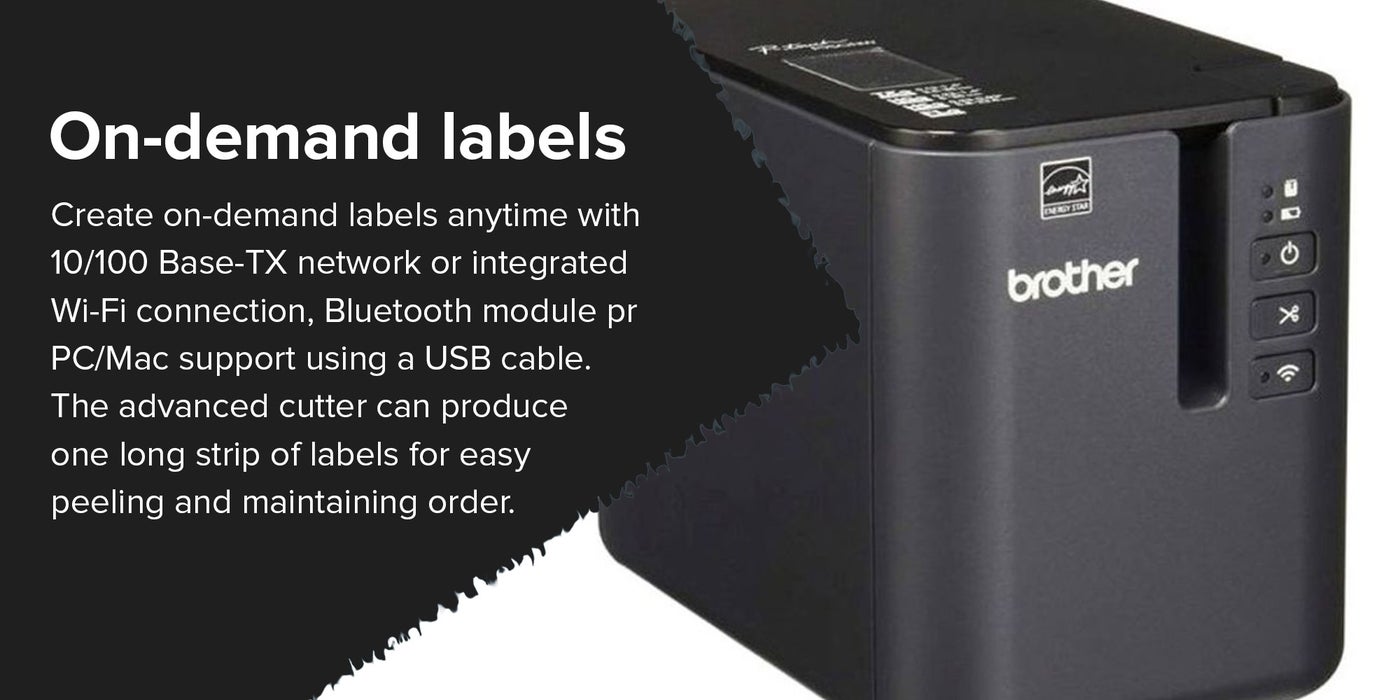 brother Wireless Network Labelling Machine Black UAE | Dubai, Abu Dhabi