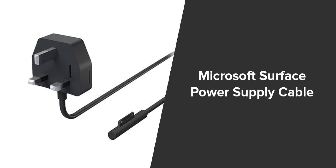 Microsoft Power Supply Cable For Microsoft Surface Black UAE | Dubai ...