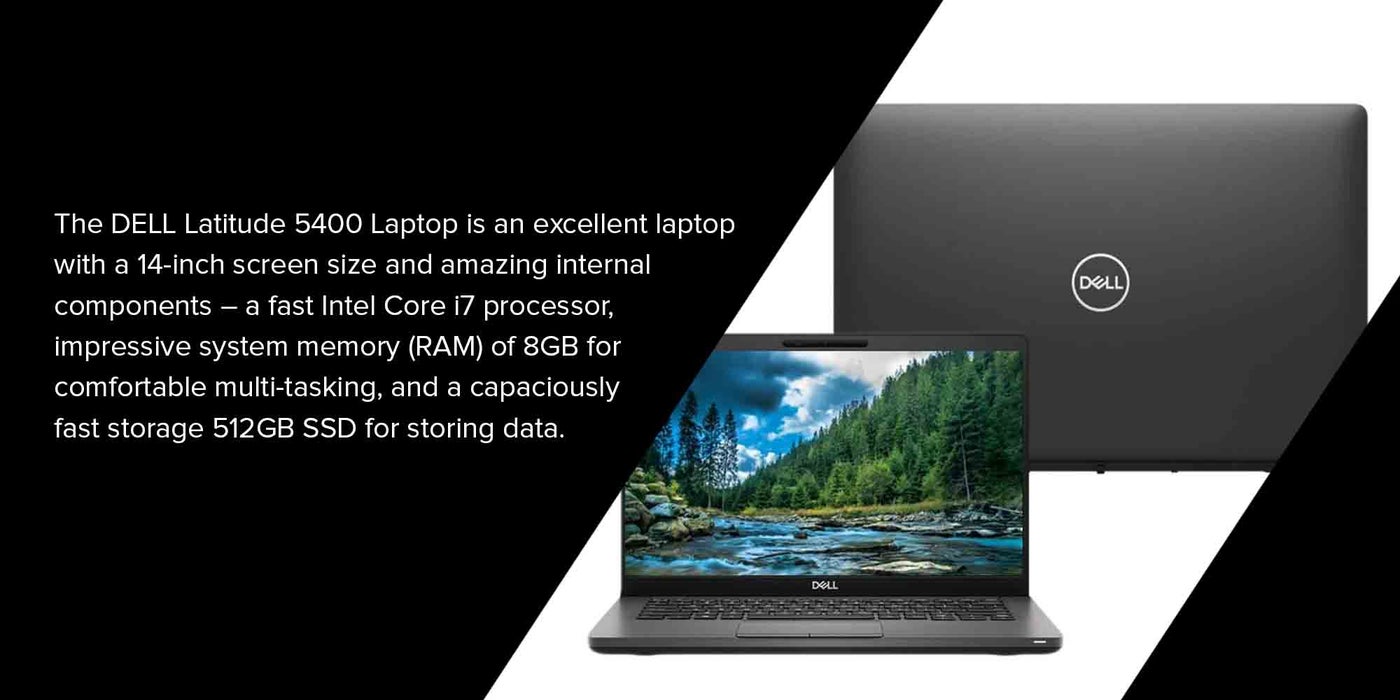 DELL Latitude 5400 Laptop With 14-Inch Display, Core i7 Processor/8GB ...