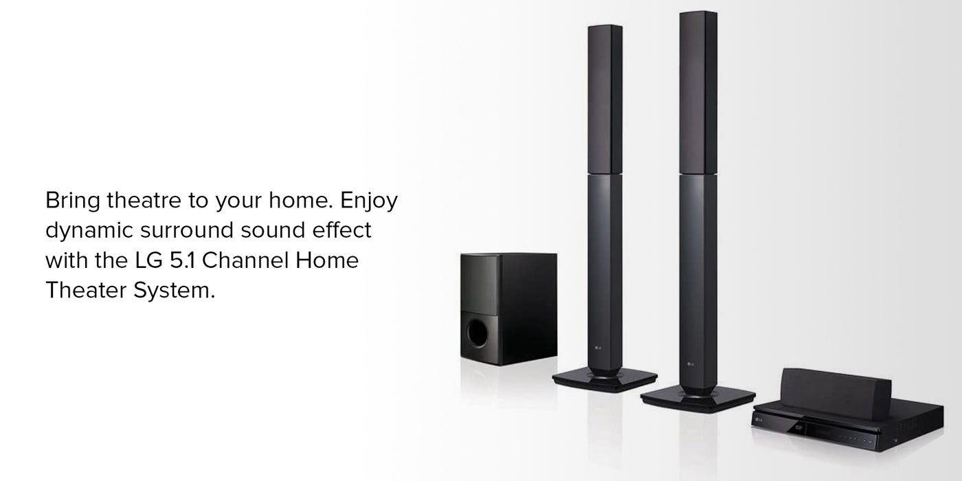 Lg 5.1 Channel Home Theater System LHD657M Black UAE | Dubai, Abu Dhabi