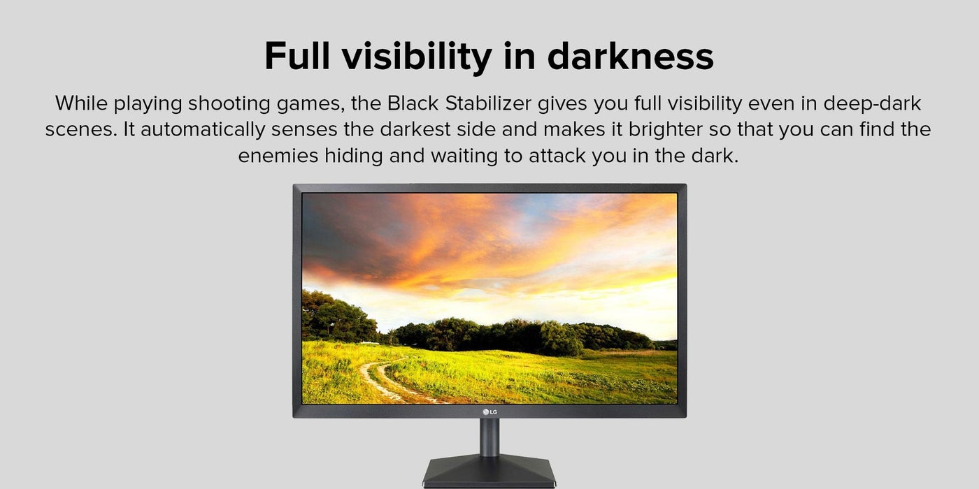 Lg 22MK400H 22 inch TN LED Full HD Monitor With 75Hz, AMD FreeSync and ...