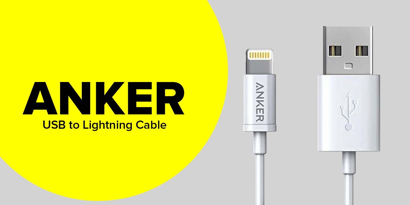 Anker USB To Lighting Cable White UAE | Dubai, Abu Dhabi