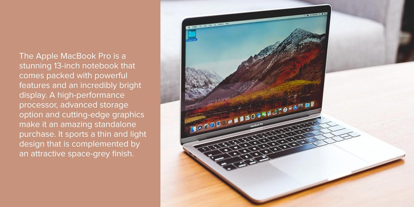Apple MacBook Pro 13-Inch Display, Core i5 Processor/8GB RAM/128GB SSD ...