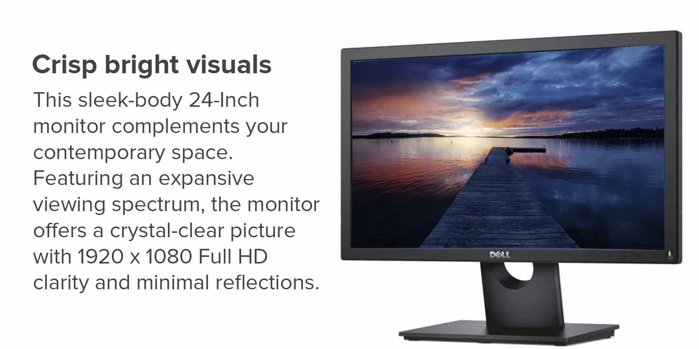 DELL 24 Inch E-Series E2418HN LED Monitor With FHD Widescreen Display ...