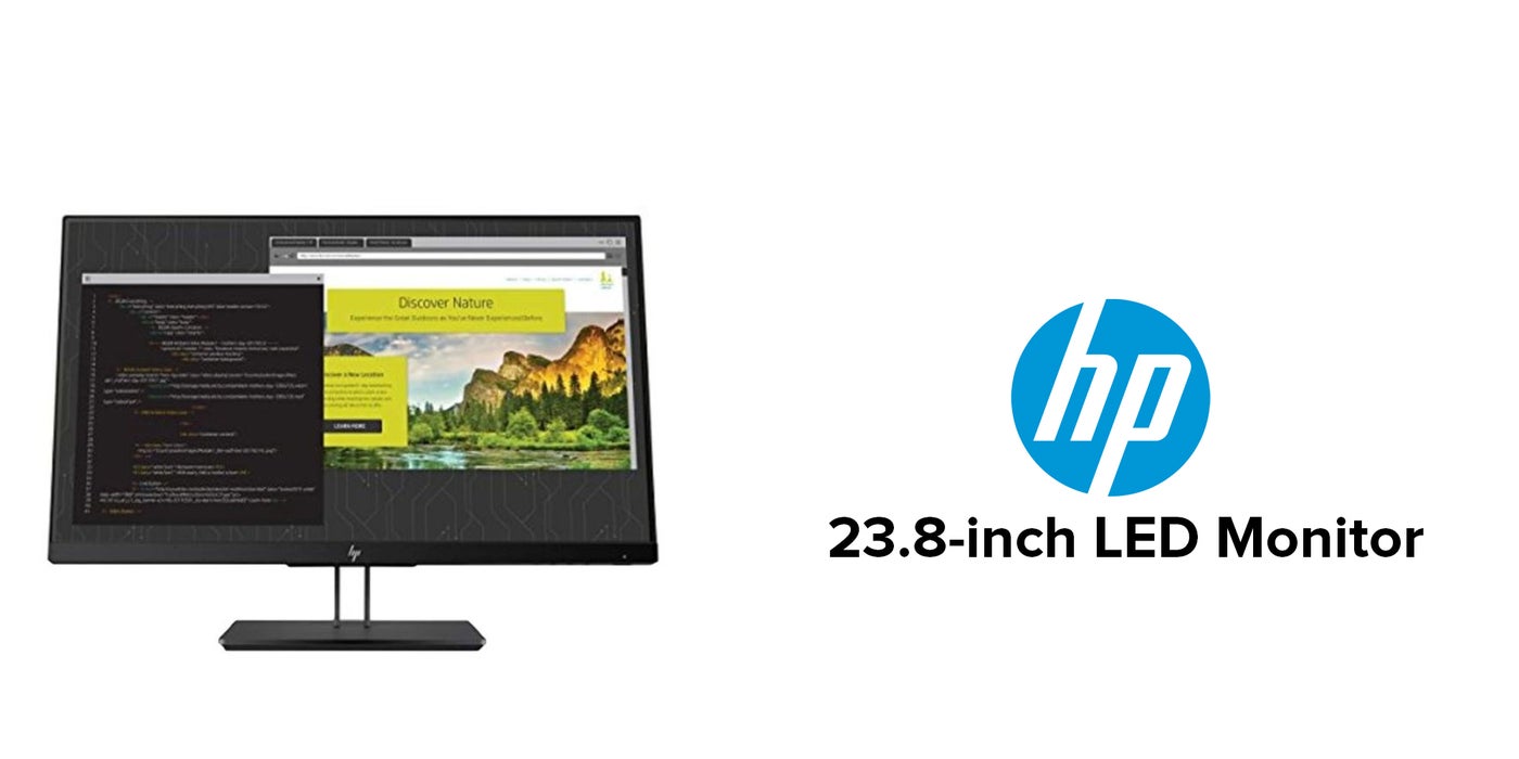 HP 23.8-Inch LED Monitor Black Pearl UAE | Dubai, Abu Dhabi