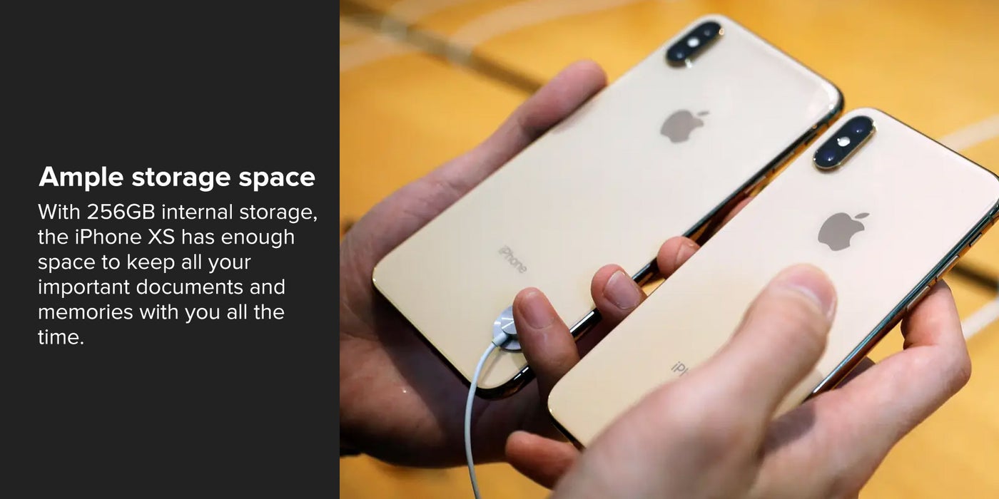 Apple iPhone Xs With FaceTime Gold 256GB 4G LTE - International Version ...