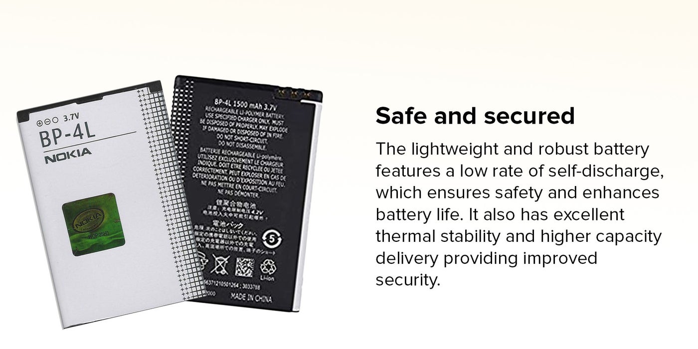 nokia Lithium-Polymer Battery White KSA | Riyadh, Jeddah