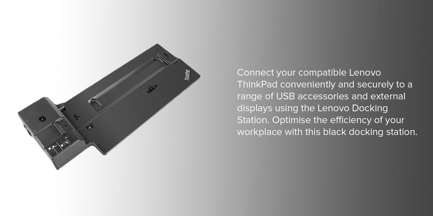 Lenovo ThinkPad Basic Docking Station Black KSA | Riyadh, Jeddah