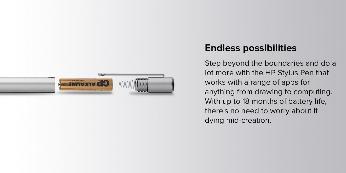 HP Stylus Pen For Windows Inking Devices Silver UAE | Dubai, Abu Dhabi