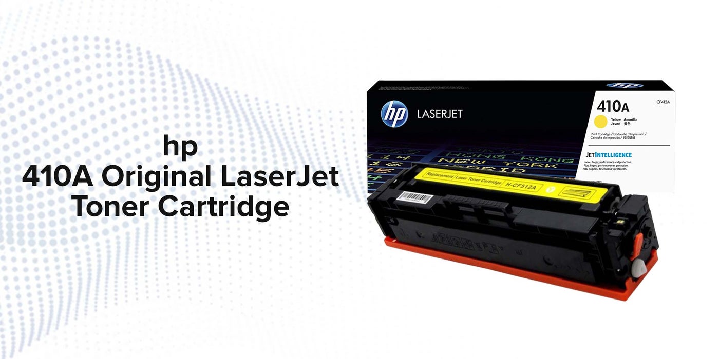 HP Original Laserjet Toner Cartridge CF412A Yellow KSA | Riyadh, Jeddah