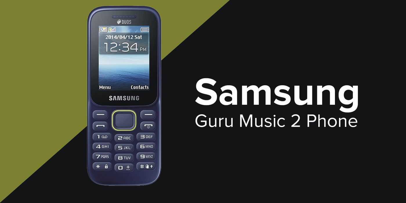 Samsung Guru Music 2 Dual SIM Blue 4 MB 2G KSA | Riyadh, Jeddah