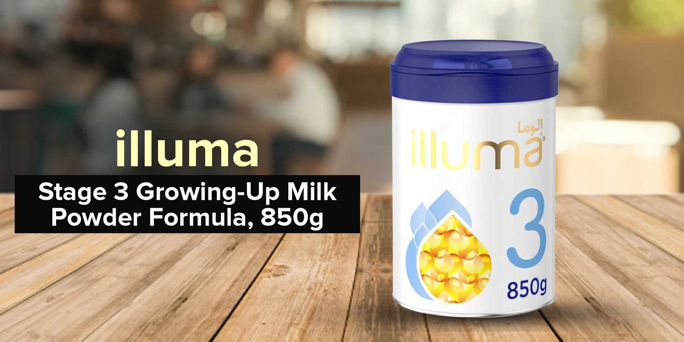 Illuma Stage 3 Growing-Up Milk Powder Formula 850grams UAE | Dubai, Abu Dhabi