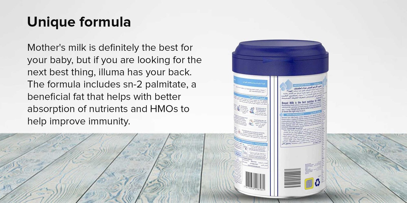 Illuma Stage 3 Growing-Up Milk Powder Formula 850grams UAE | Dubai, Abu Dhabi