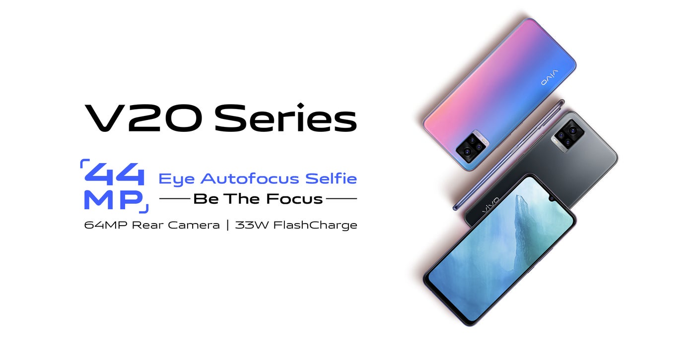 vivo V20 Dual SIM Midnight Jazz 8GB RAM 128GB 4G LTE UAE | Dubai, Abu Dhabi