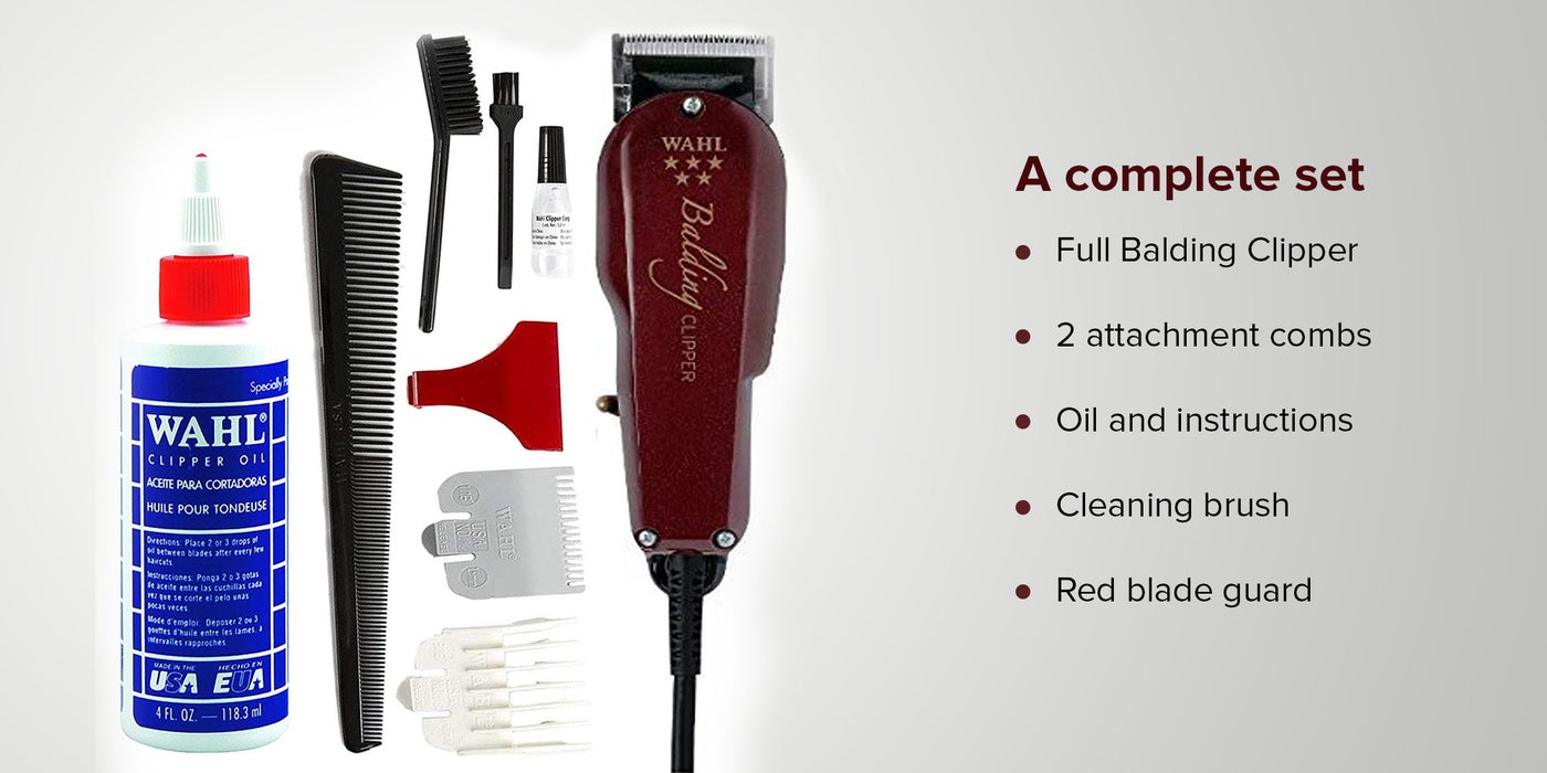 WAHL Professional 5-Star Balding Clipper Red/Black UAE | Dubai, Abu Dhabi