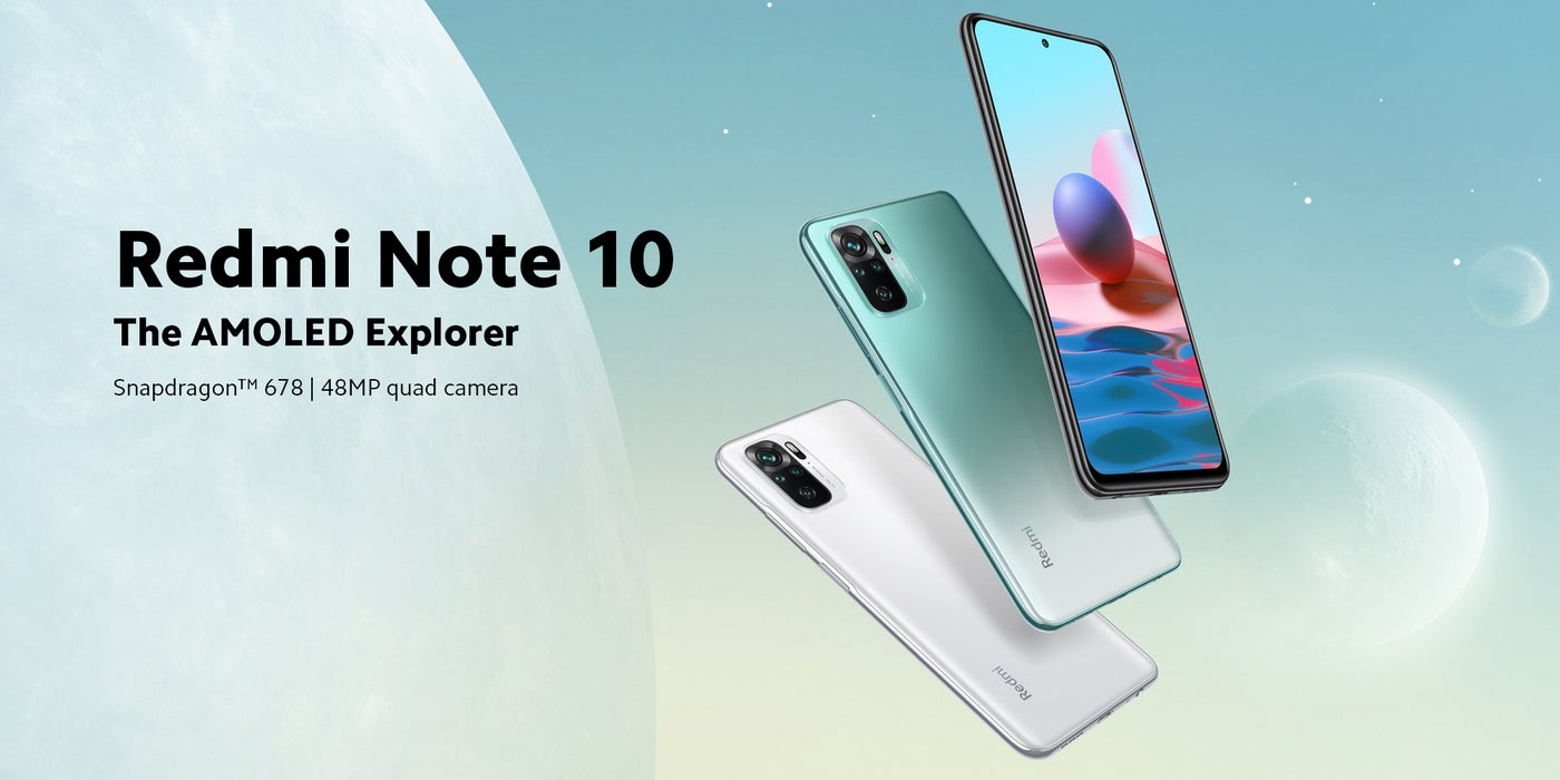 Xiaomi Redmi Note 10 Dual SIM Lake Green 4GB RAM 128GB 4G LTE KSA ...