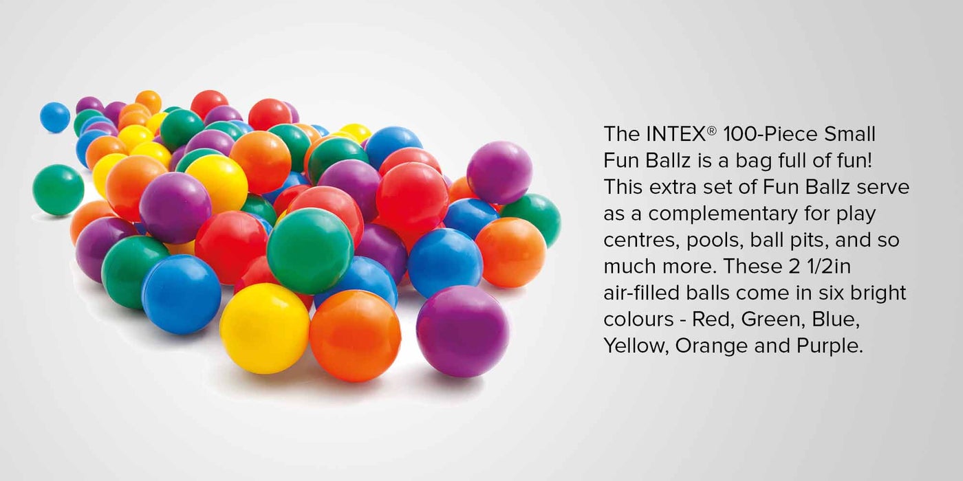 INTEX Small Fun Balls 17.76x12.24x8.86inch KSA | Riyadh, Jeddah