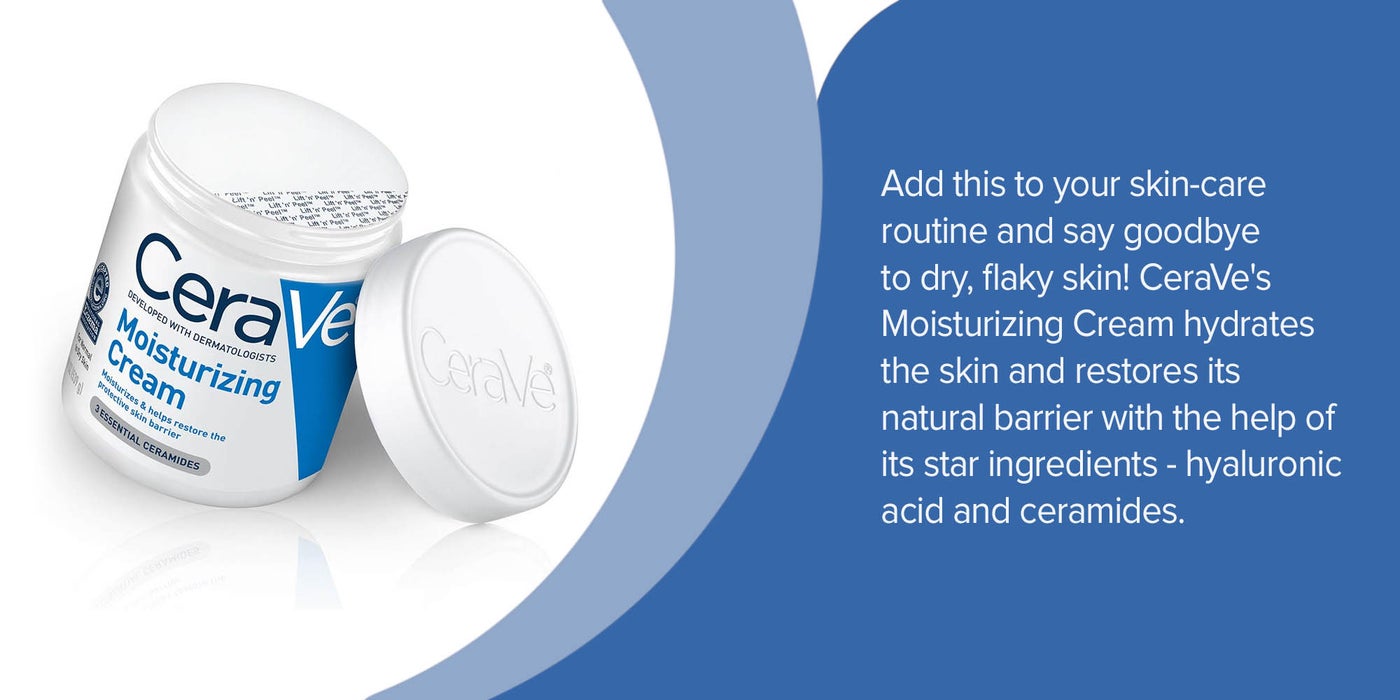 CeraVe Daily Face and Body Moisturizing Cream with MVE Technology for ...