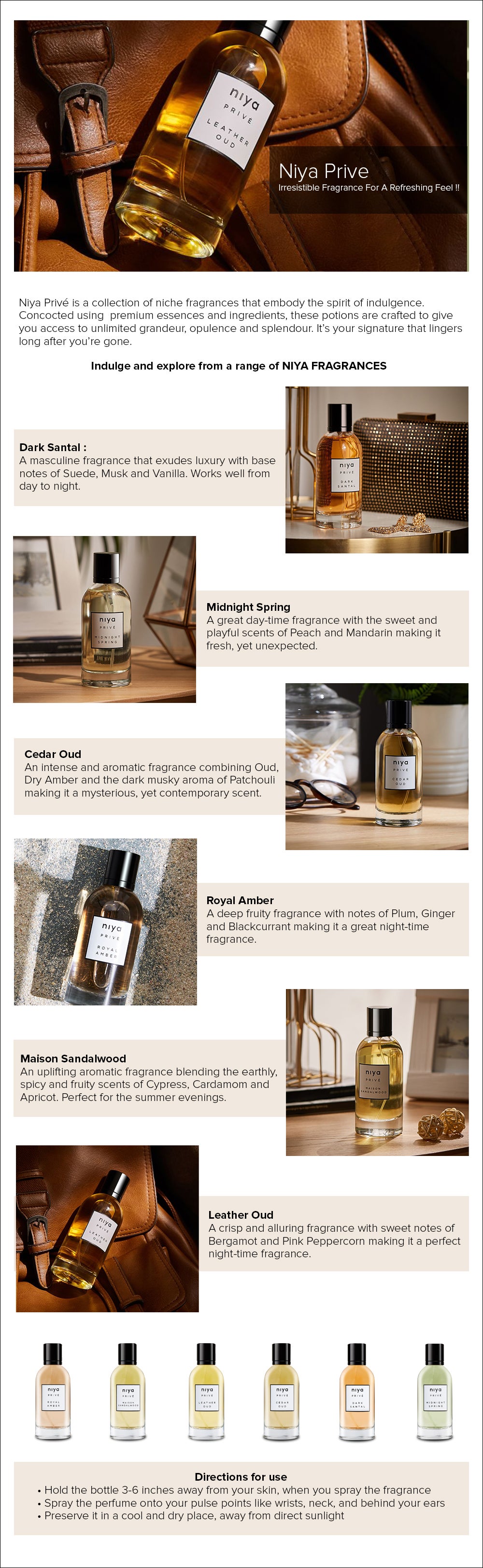 Niya Prive Royal Amber EDP Men's Perfume 100ml KSA | Riyadh, Jeddah