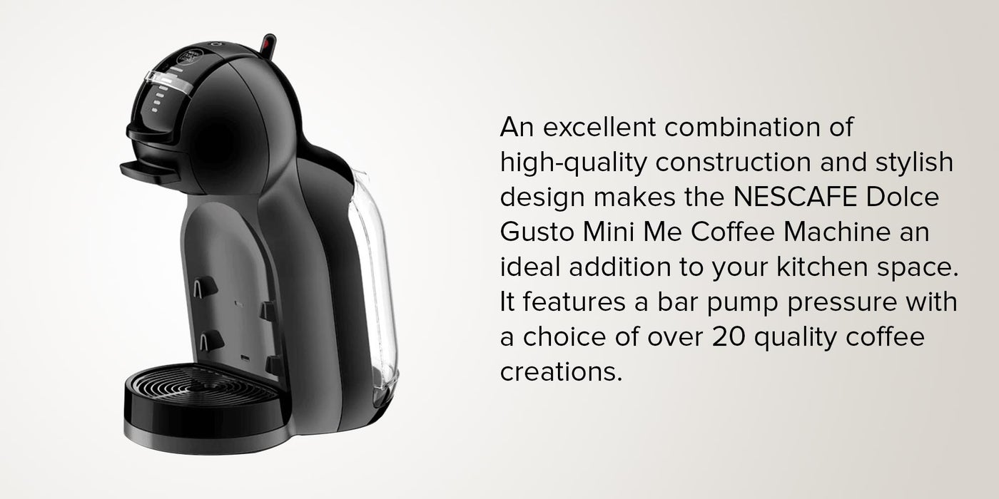 Dolce Gusto Coffee Machine 0.8 L 1500 W Mini Me Black KSA | Riyadh, Jeddah
