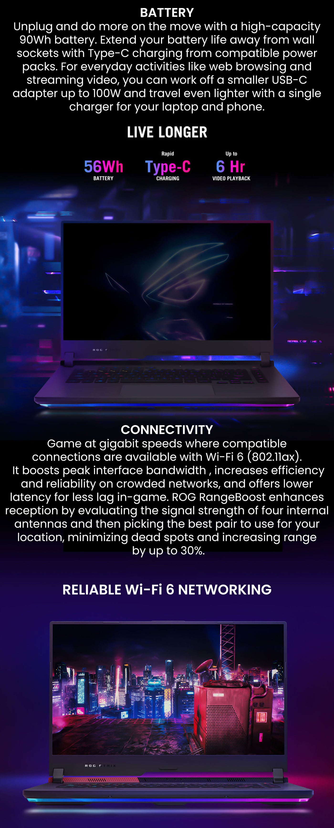 ASUS ROG Strix G15 G513QE-HN042T Laptop With 15.6-Inch Display, Ryzen 7 ...