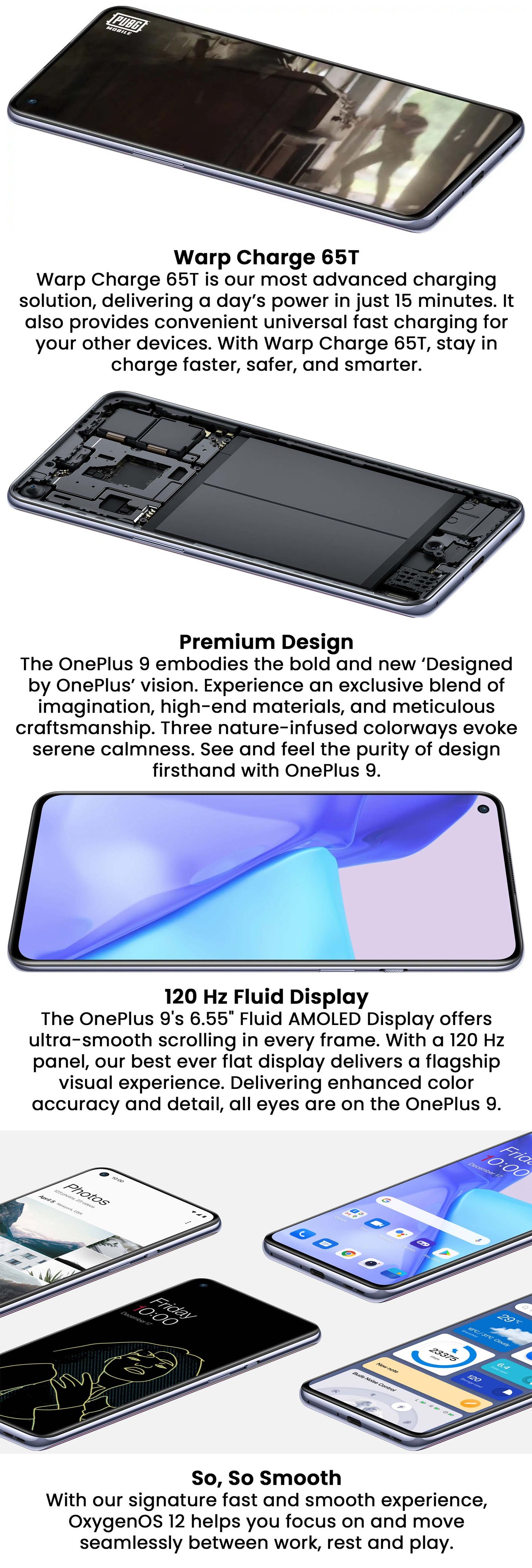 OnePlus 9 Dual Sim 12GB RAM 256GB 5G Winter Mist - Global Version Egypt ...