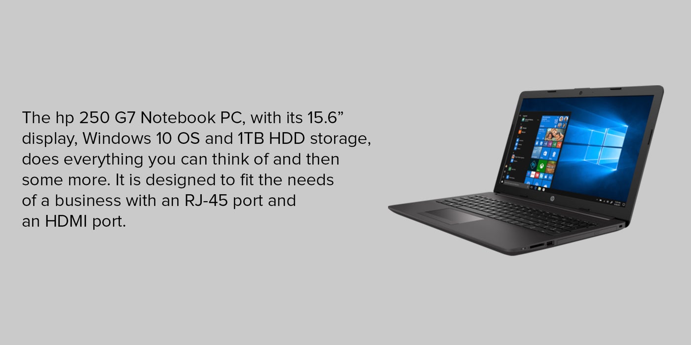 HP 250 G7 Laptop With 15.6-Inch HD Display, Intel 10th Gen Core i3 ...