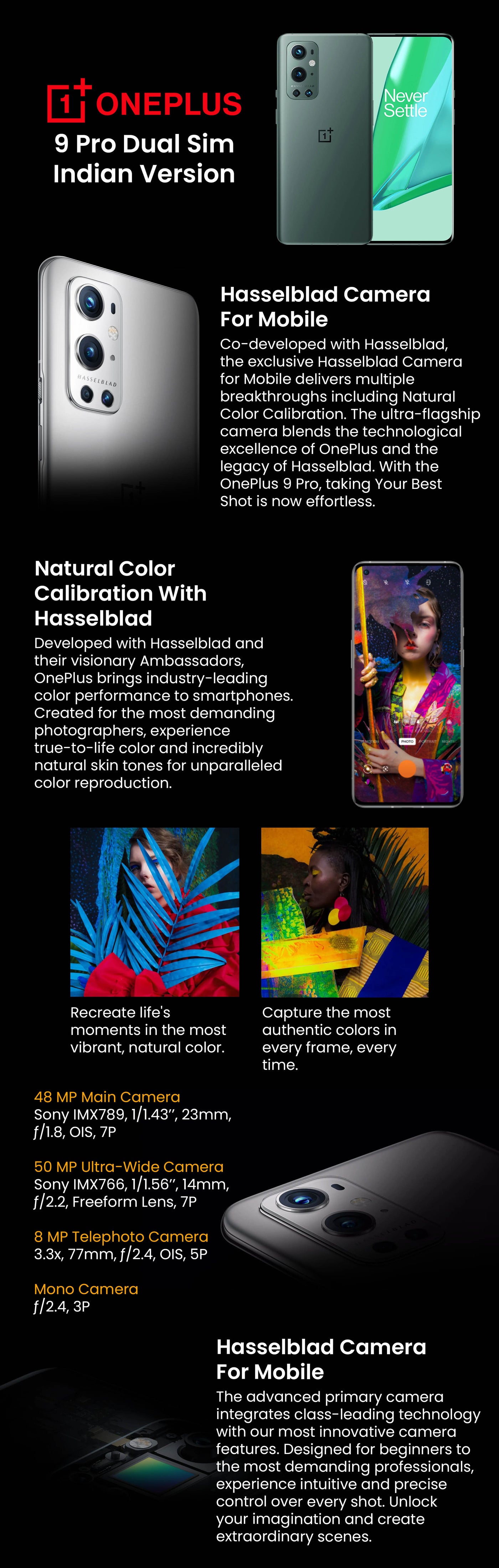 OnePlus 9 Pro Dual SIM Forest Green 12GB RAM 256GB 5G - Indian Version ...