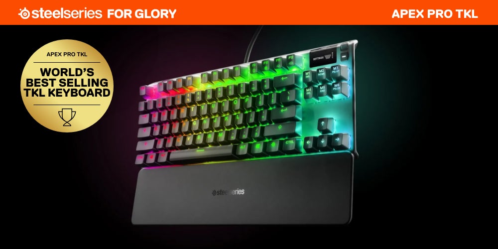 steelseries SteelSeries Apex Pro TKL Mechanical Gaming Keyboard ...