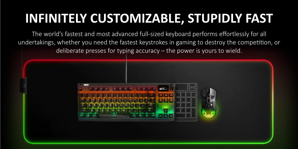 steelseries SteelSeries Apex Pro TKL Mechanical Gaming Keyboard ...