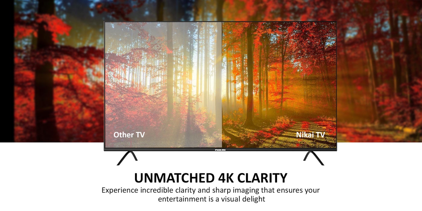 NIKAI 55 Inch UHD LED WebOS Smart Tv Platinum Series, Magic Remote ...