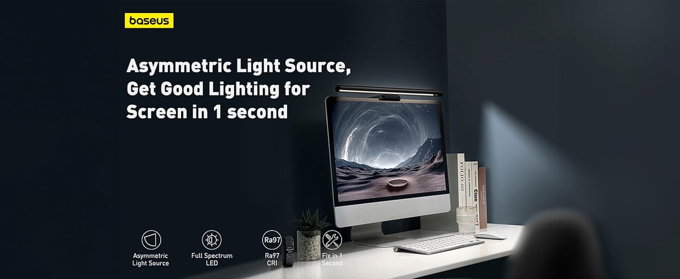 Baseus Computer Monitor Light Screen bar E-Reading USB Powe Monitor ...