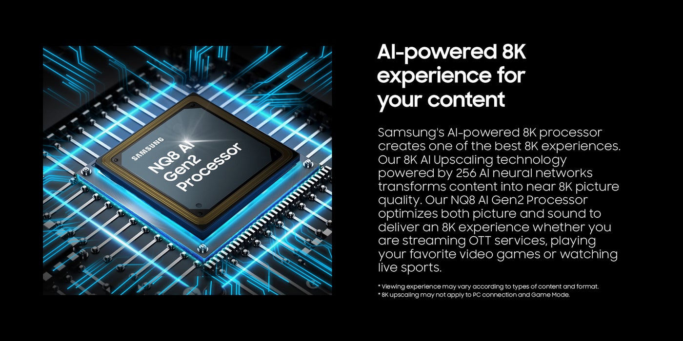 Samsung Smart TV, Big TV, Neo QLED 8K, QN800D, 75 Inch, 2024, NQ8 AI Gen2 Processor, 8K AI ...