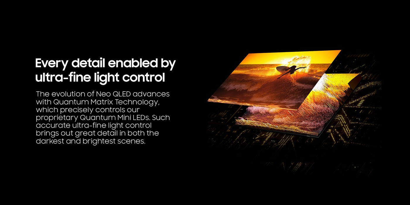 Samsung Smart TV, Neo QLED 4K, QN85D, 55 Inch, 2024, NQ4 AI Gen2 ...